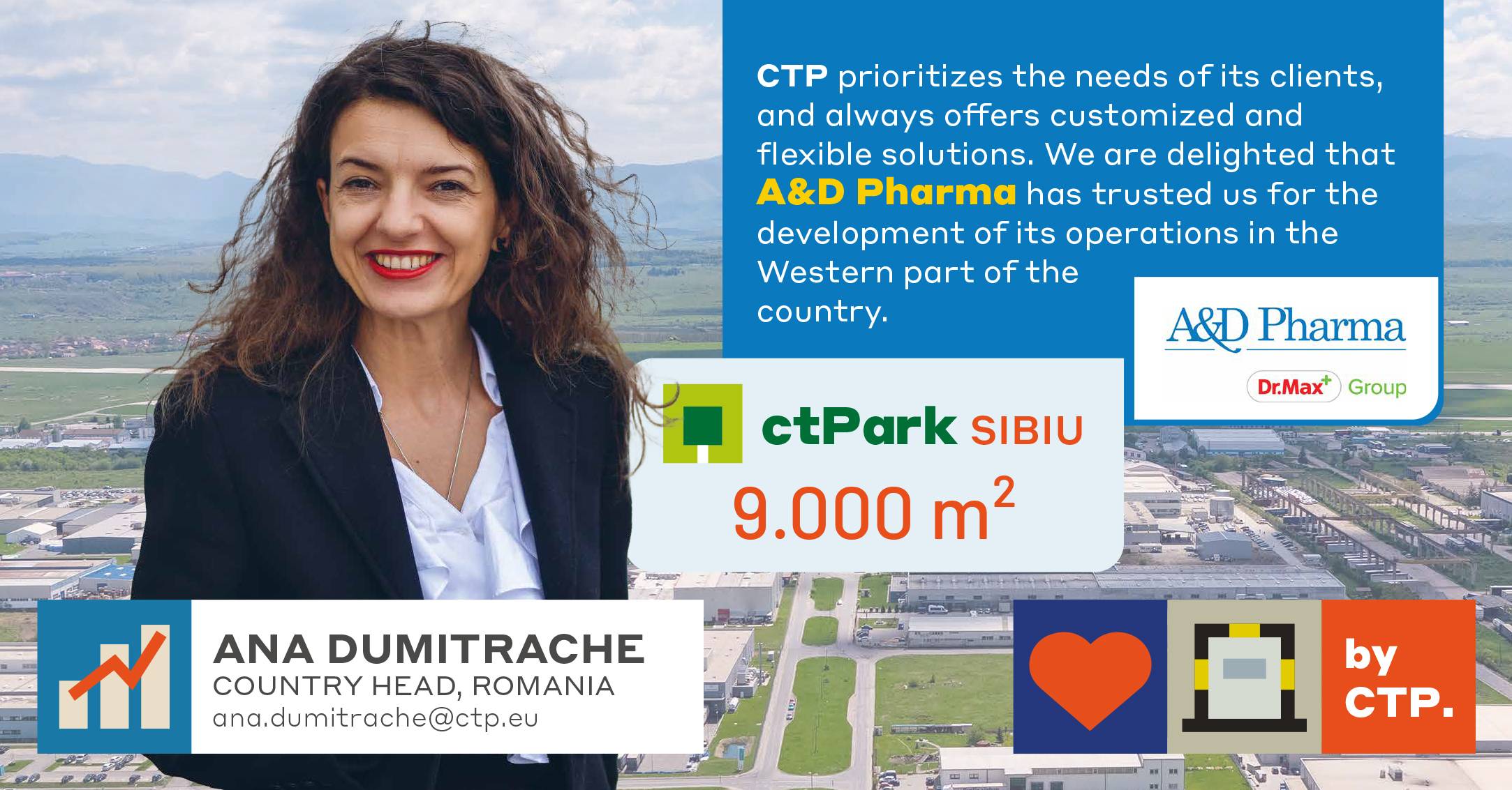 CTP and A&D Pharma sign a 10 year partnership for a 9000 sqm warehouse ...