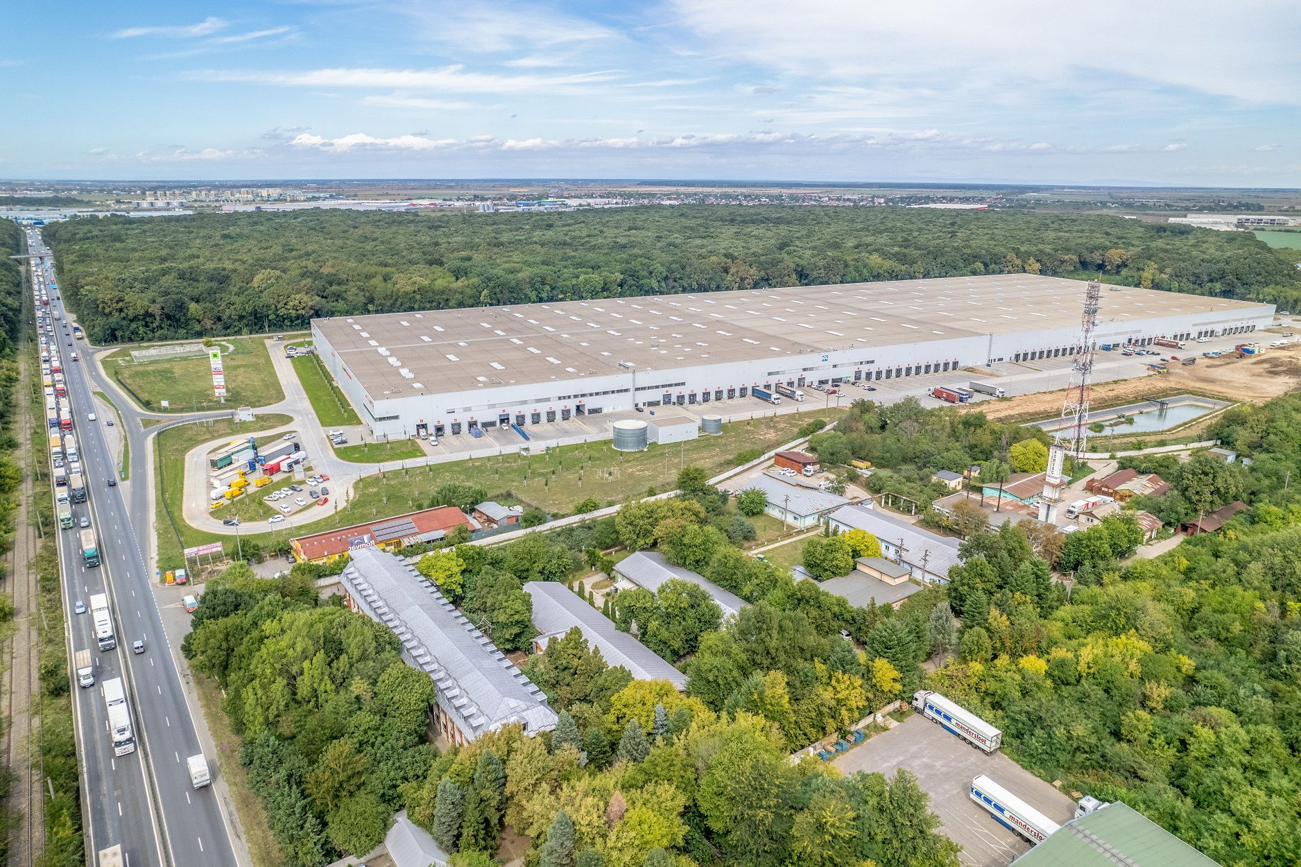 CTP delivered the warehouse for online supermarket Sezamo, which ...